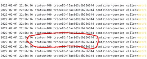 In Consistencies With `status` In `metricsgo` Between Querier And Query Frontend · Issue 5292