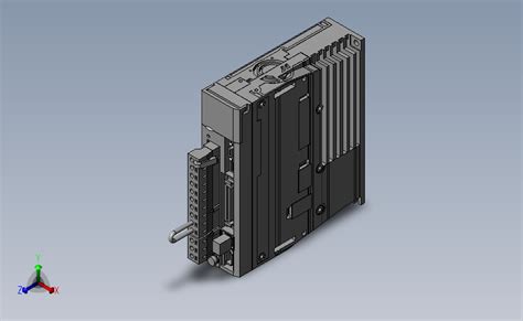 安川伺服电机sgdv 5r5a01a002000 Autocad 模型图纸下载 懒石网