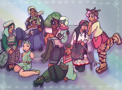 Grass Type Starters By Mars Era On Deviantart