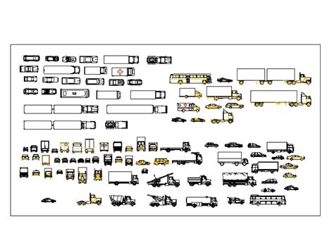Block Automobile In AutoCAD Download CAD Free MB Bibliocad