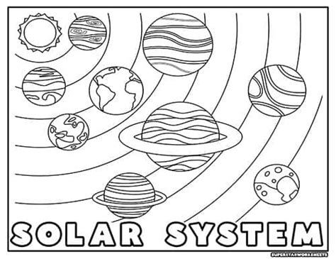 The Ultimate Guide To Solar System Coloring Book Pages
