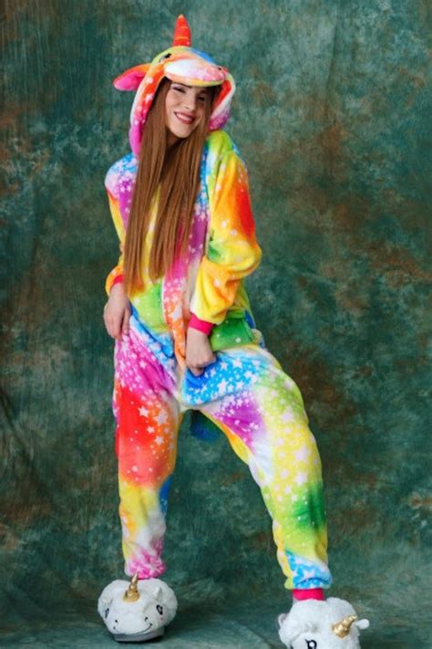 Unicorn Onesie Unicorn Adult Onesie Rainbow Onesie Kigurumi Unicorn