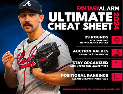 Free Fantasy Baseball Cheat Sheets Printable Free Printables