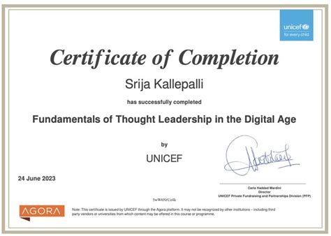 Srija Kallepalli On Linkedin Successfully Completed The Course Fundamentals Of Thought