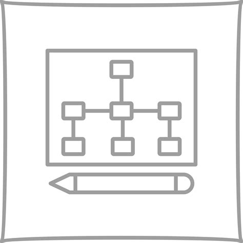 Draw Hierarchy Vector Icon 19910455 Vector Art At Vecteezy