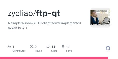 GitHub Zycliao Ftp Qt A Simple Windows FTP Client Server Implemented By Qt5 In C