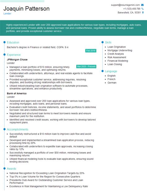 Top 10 Questions For Lender Interview Resumegemini Online Resume Builder
