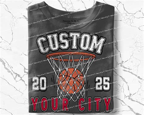 Personalized Mascot Basketball Png Custom Team Design Digital