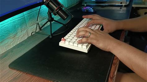 Royal Kludge 84 (Modded, RK Blue Switches) - YouTube