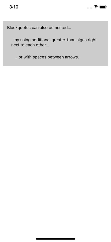 Github Iamacupreact Native Markdown Display React Native 100 Compatible Commonmark Renderer