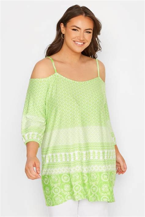 Plus Size Cold Shoulder Tops And Bardot Tops Yours Clothing