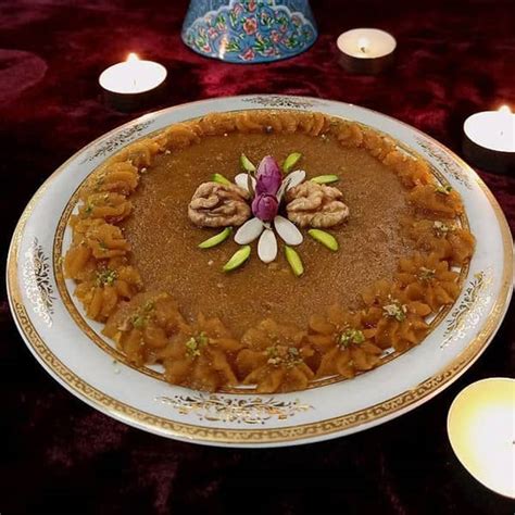 طرز تهیه حلوای گردویی خوشمزه و ساده مرحله به مرحله
