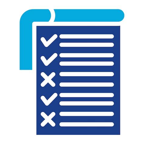 Premium Vector Test Report Line Illustration