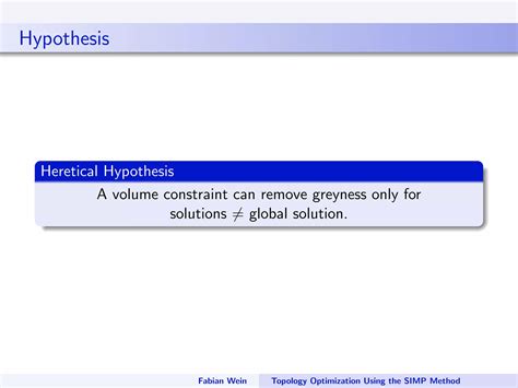 topology optimization using the simp method pdf