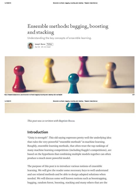 Ensemble Methods Bagging Boosting And Stacking Towards Data Science Pdf Pdf