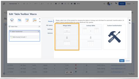 How To Create Reports From Multiple Confluence Tables Stiltsoft