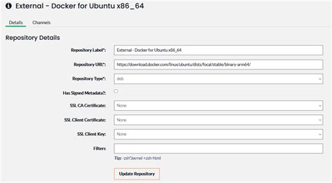 Docker Repository In Suse Manager Suse Multi Linux Manager Suse