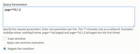 Add Support For A Wildcard Parameter And A Case Sensitive Option 2986466