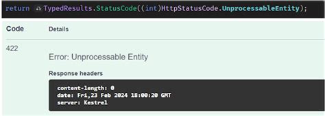C Minimal Api Return Result With Statuscode And Problem Stack Overflow