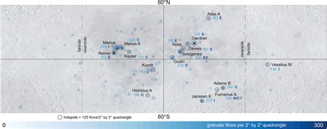 Global Spatial Density Of Flow Features Number Of Flows Per 2° By 2