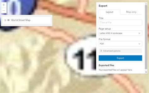 Printing Using Arcgis Maps Sdk For Javascript Print Widget With Tile Layer Geographic