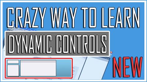Visual Basic Advance Lesson 23 Dynamic Controls Crazy Tutorial