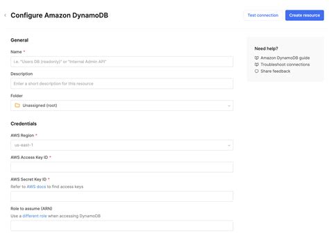 Amazon Dynamodb Retool Docs