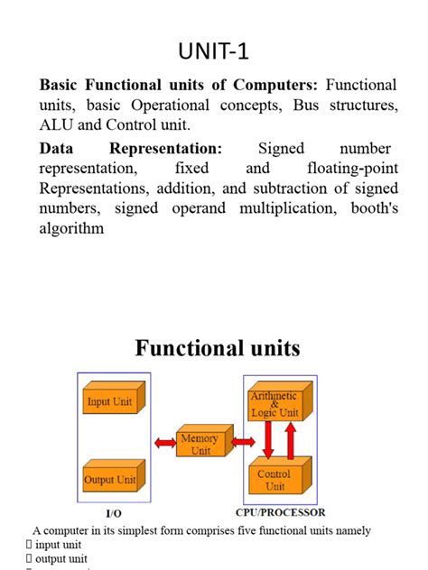 unit 1 1 pptx 1 pdf computer data storage central processing unit