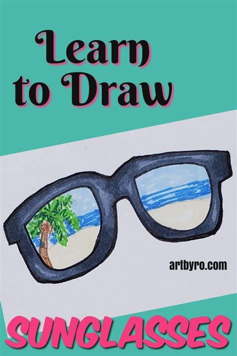 Learn To Draw Sunglasses Easy Drawings For Beginners Easy Drawings For Beginners Learn To