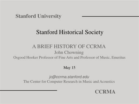 Stanford Powerpoint Template