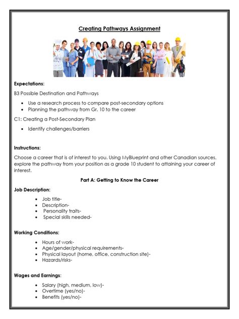 Glc2o Assignment Creating Pathways Pdf Literacy Behavior