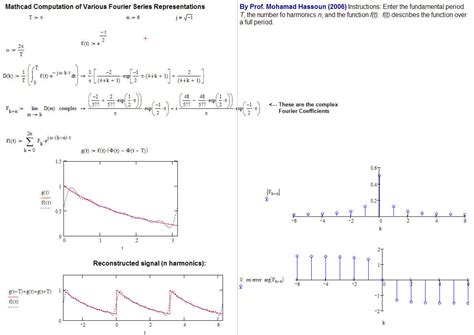 Mathcad Examples And Worksheets