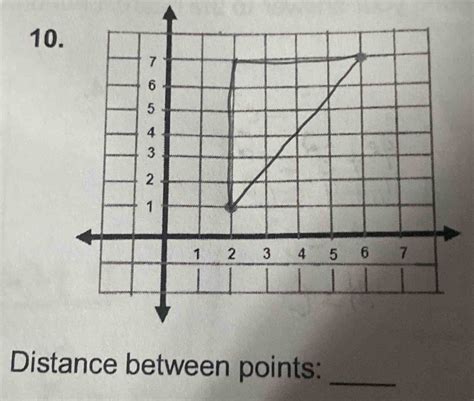 solved 10 distance between points [coordinate geometry]