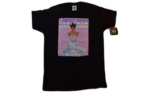 Cross Colours Mens Lisa Left Eye Lopes Hip Hop Legend Black Shirt Nwt S
