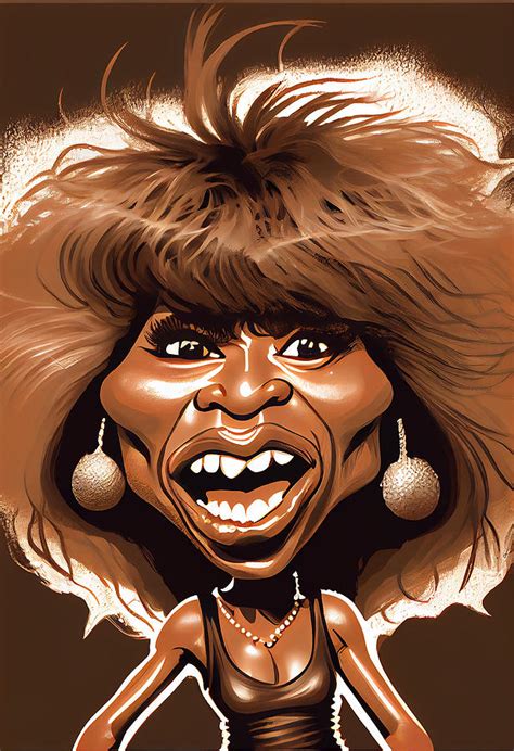 Tina Turner Caricature Mixed Media By Stephen Smith Galleries Fine Tina Turner Caricature Mixed Media By Stephen Smith Galleries Fine