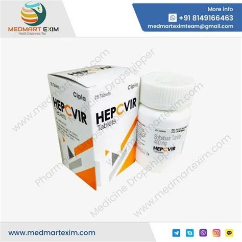 Hepcvir Sofosbuvir Tablets 400mg At Rs 8500bottle In Nagpur Id