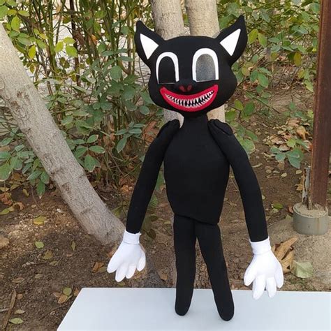 خرید و قیمت عروسک گربه کارتون کت Cartoon Cat دستساز 60 سانتیمتری از