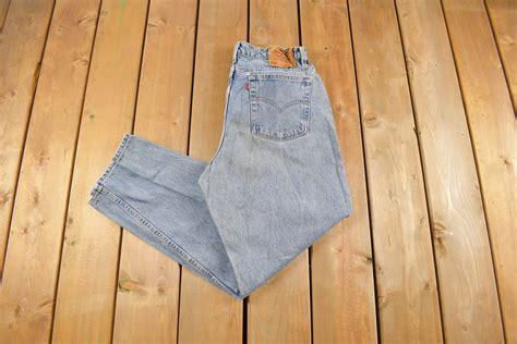 Vintage 1990s Levis 512 Denim Womens Jeans Size 32 X 285 Vintage