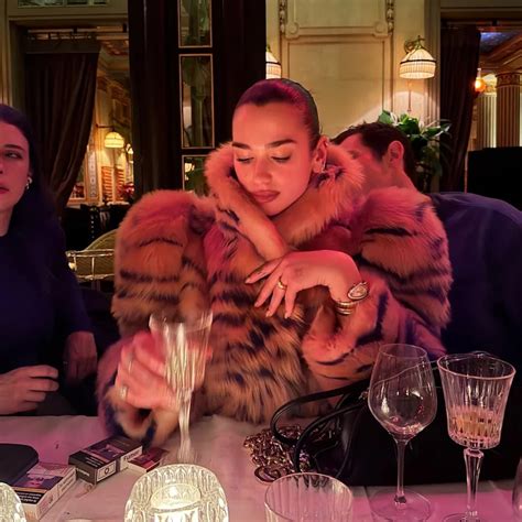 Stars Best Bundled Up Looks In Winter Dua Lipas Tiger Jacket Halle