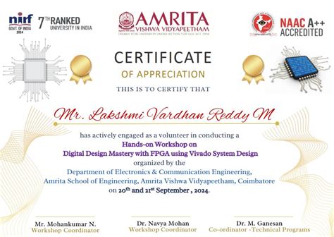Lakshmi Vardhan Reddy Muchala On Linkedin Fpga Digitaldesign