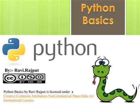 Python By Ravi Rajput Hcon Groups Pptx