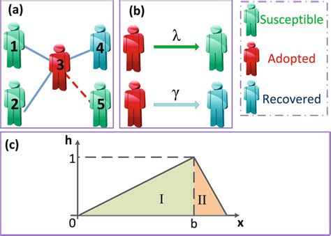 A Illustration Of Social Contagions On Complex Networks B Download Scientific Diagram