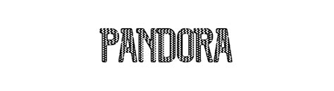 pandora font
