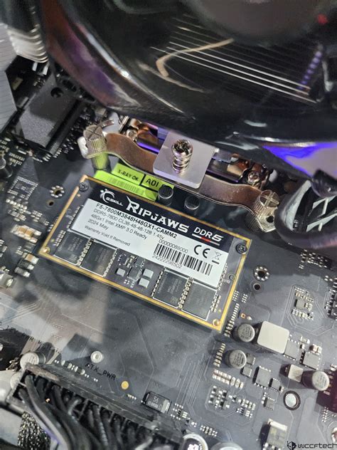 g skill demos camm2 ddr5 7800 ripjaws memory with 48 gb capacity and cl36