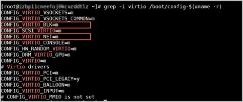 Install The Virtio Driver In A Linux Operating System Elastic Compute