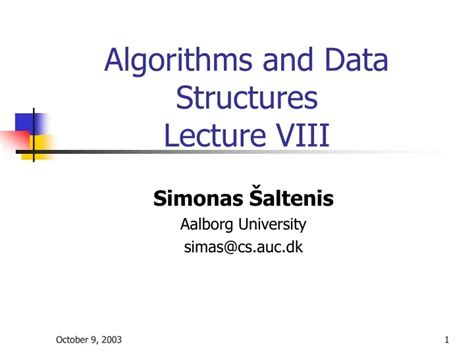 Ppt Algorithms And Data Structures Lecture Viii Powerpoint