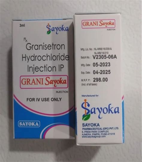 Granisetron Hydrochloride Injection At ₹ 21 Vial New Delhi Id 2853515043630