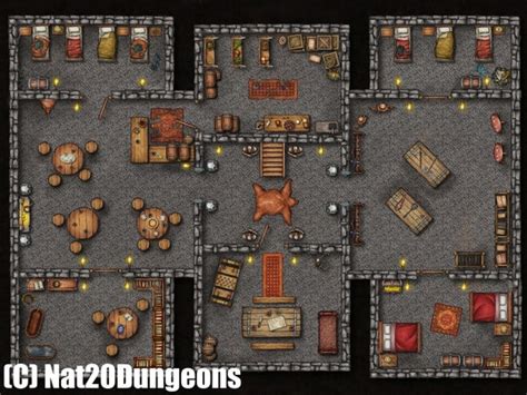 Guild Hall Tavern Battle Map Dnd Battle Map Dandd Battlemap Etsy Uk