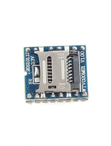 WTV MP Sound Player Module With SD Card Reader Arduino Arduino DIY Audio Amplifiers