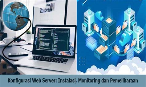 konfigurasi web server instalasi monitoring dan pemeliharaan
